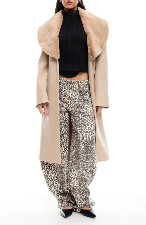 Lioness Endless Belted Coat - Tan
