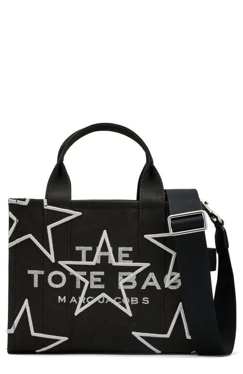 Marc Jacobs Small Star Canvas Tote Bag - Black