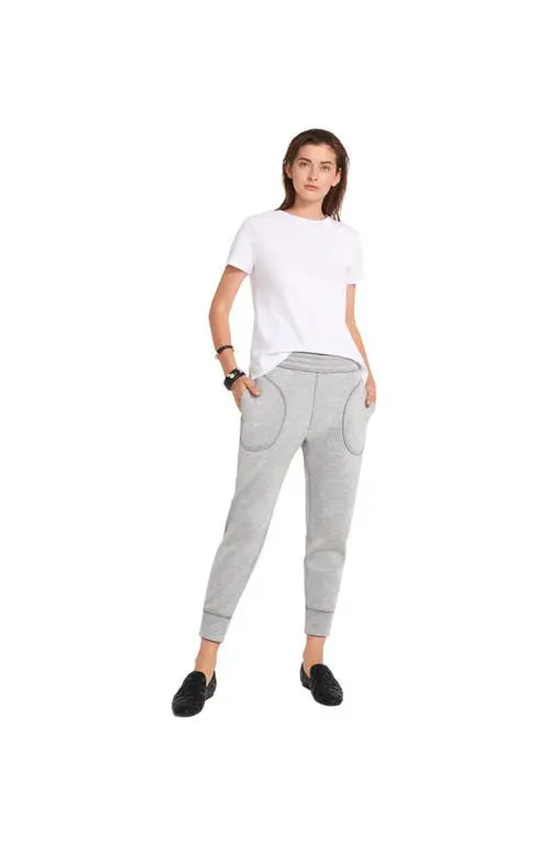 ANSEA Reversible Sweatpant - Black/gray