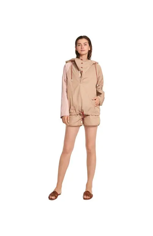 ANSEA Anorak Jacket - Khaki