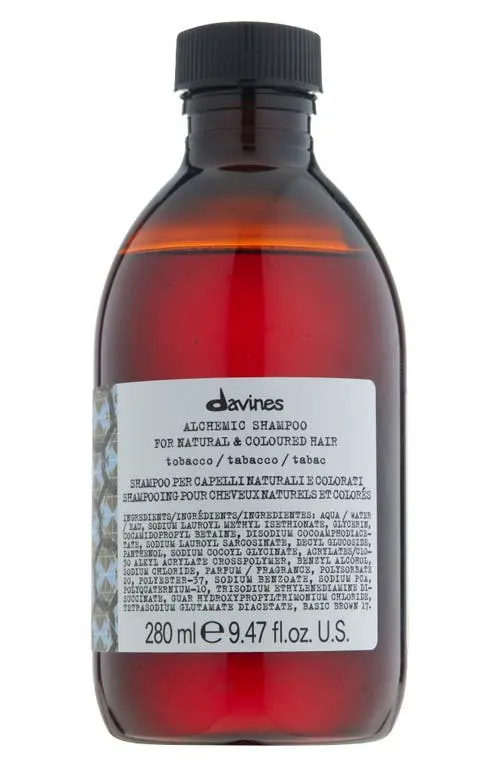 DAVINES Alchemic Shampoo For Tobacco Tones