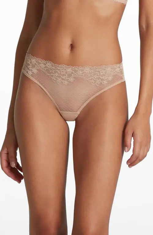 Commando Double Take Thong - Beige