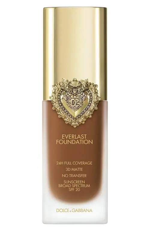 Dolce & Gabbana Everlast Foundation Broad Spectrum Spf 20 Sunscreen - 34w Deep
