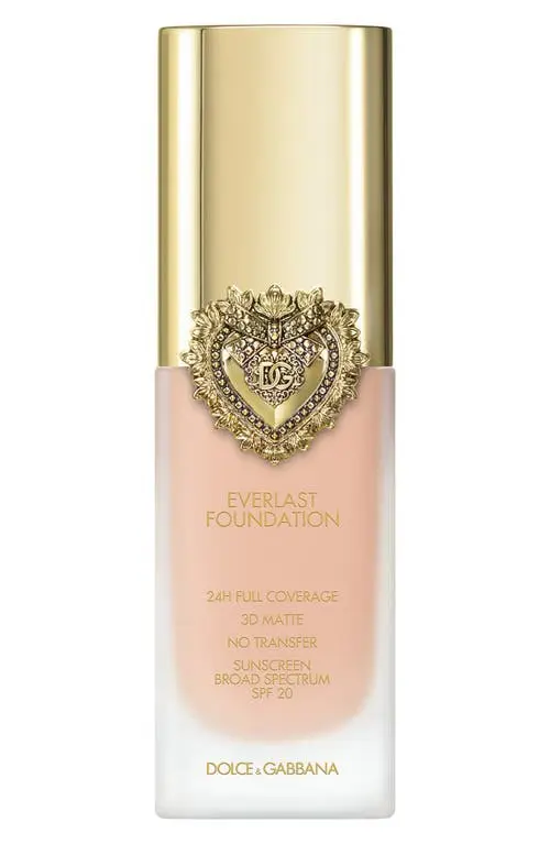 Dolce & Gabbana Everlast Foundation Broad Spectrum Spf 20 Sunscreen - 8w Light
