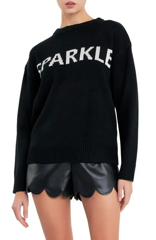 English Factory Lettering Sweater