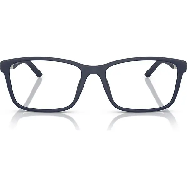 SCUDERIA FERRARI 57mm Pillow Eyeglasses - Matte Blue