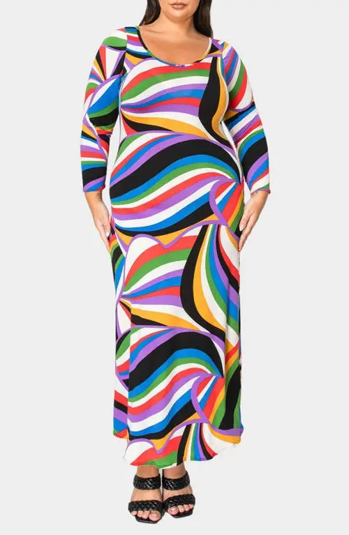 L I V D Ezra Print Maxi Dress