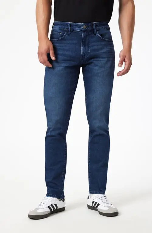 MAVI Jake Slim Leg Jeans - Dark Supermove