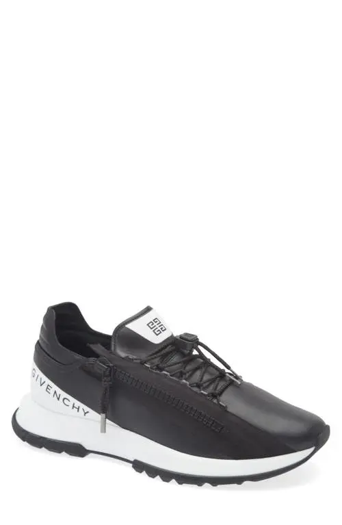 Givenchy Spectre Zip Sneaker - Black/ White