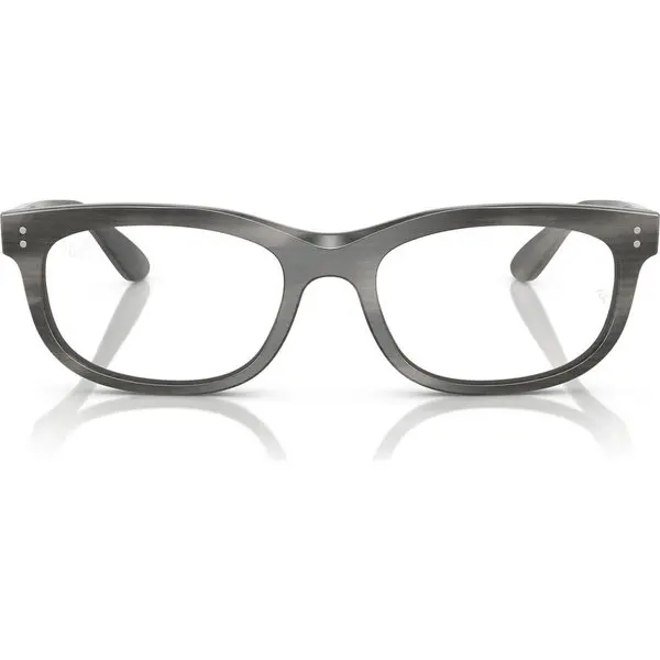 Ray-ban 54mm Pillow Optical Glasses - Brown Striped Green