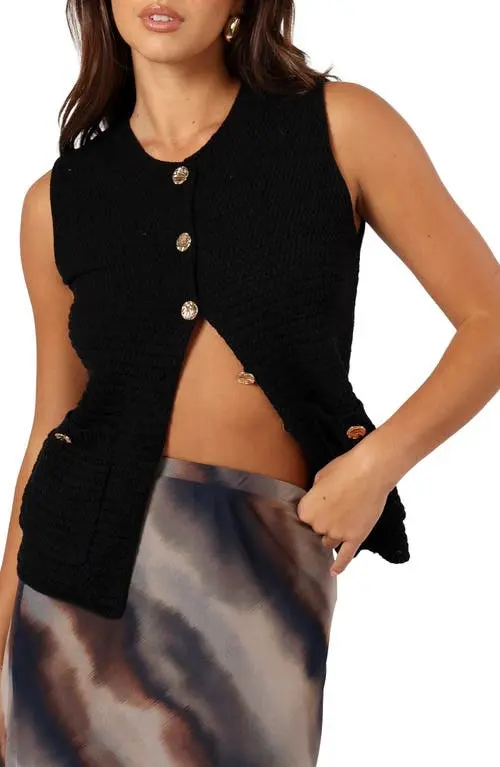 PETAL & PUP Blair Button-up Sweater Vest