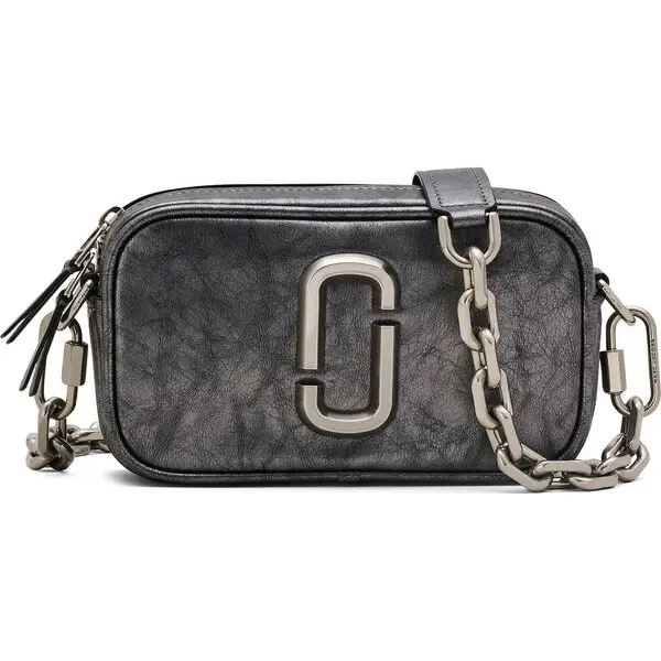 Marc Jacobs Big Shot Crossbody Bag - Dark Grey