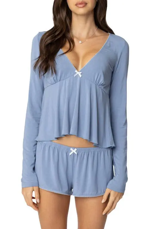 EDIKTED Kimia Babydoll Top