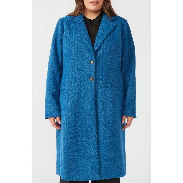 ESTELLE Maris Herringbone Coat