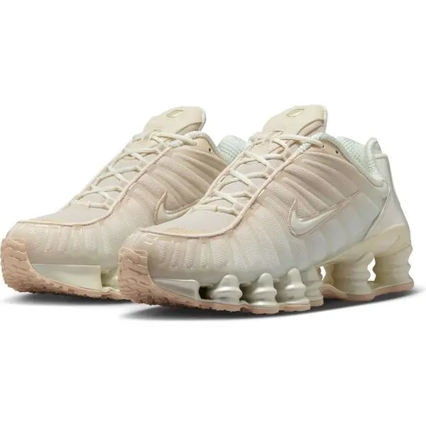 Nike Shox Tl Sneaker - Pearl White/soft Pearl/pink