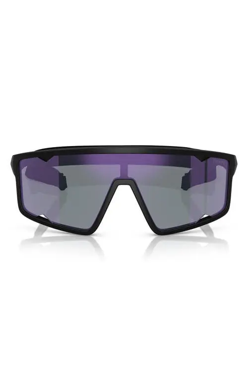 Prada Rectangular Sunglasses - Matte Black