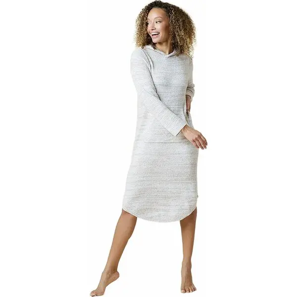 SOFTIES Heather Marshmallow Hooded Lounger - Heather Coco