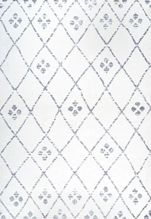 JONATHAN Y Izil Moroccan Geometric Diamond Area Rug