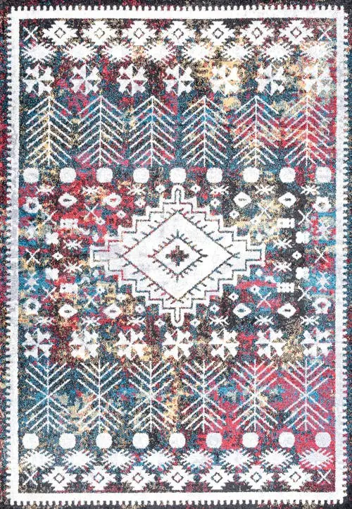 JONATHAN Y Dhiya Distressed Kilim Area Rug