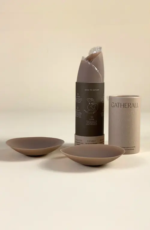 GATHERALL Silicone Adhesive Nipple Covers - Latte