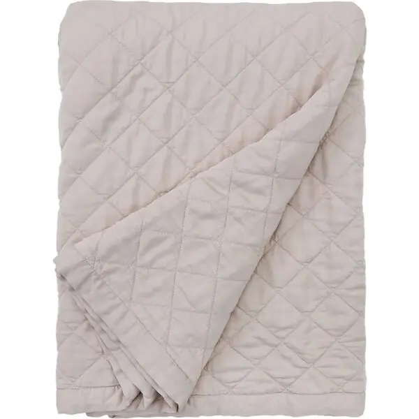 POM POM AT HOME Monaco 300-thread Count Sateen Coverlet - Sand
