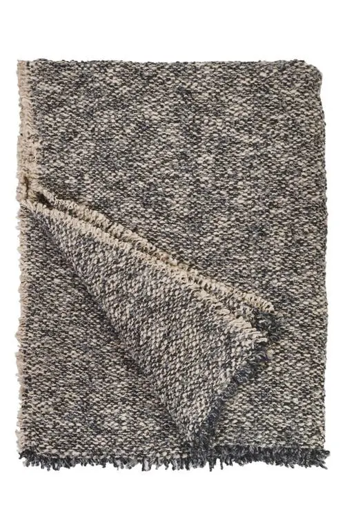 POM POM AT HOME Brentwood Throw Blanket - Steel Blue