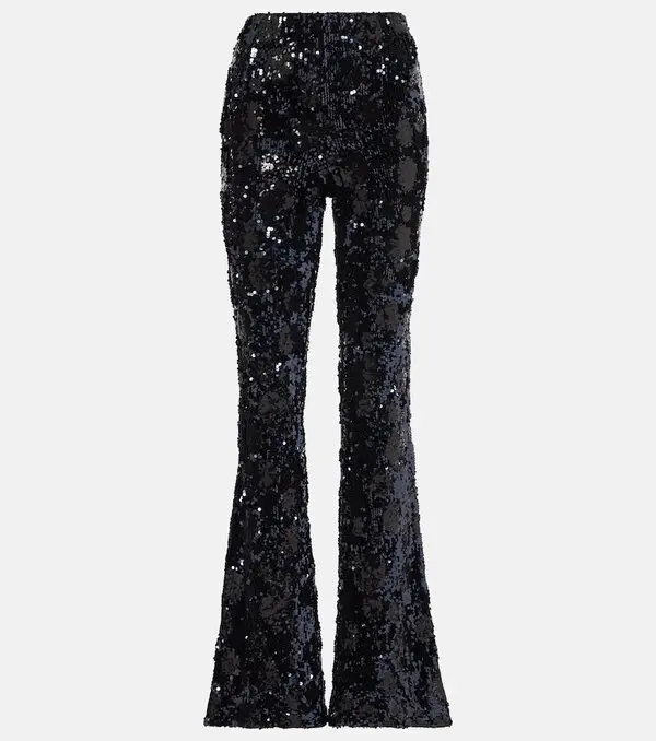 Dorothee Schumacher Sequin Flare Pants