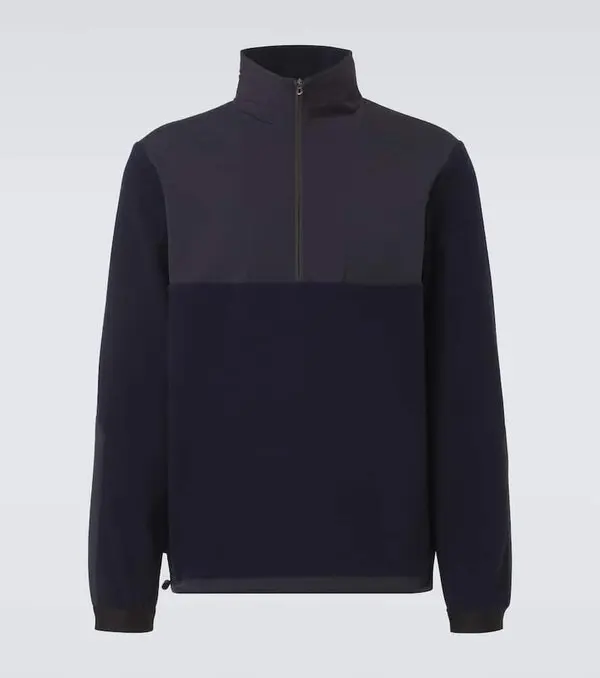 Sease Zipped Skipper Wool-blend Sweater