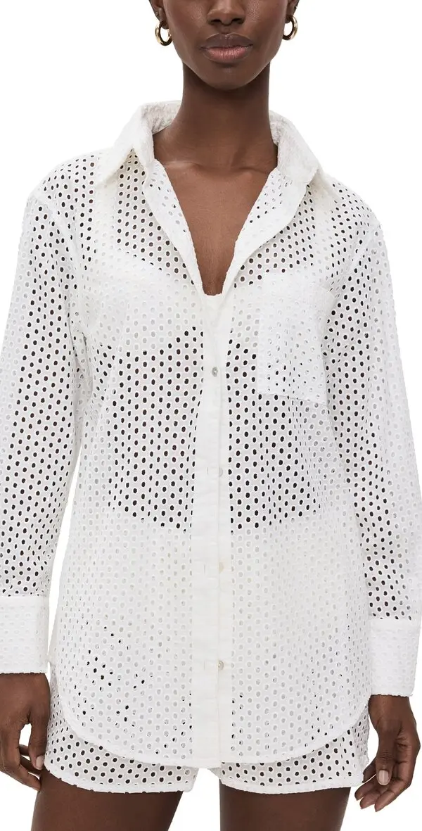 Solid & Striped The Bronte Button Down Shirt - Brule