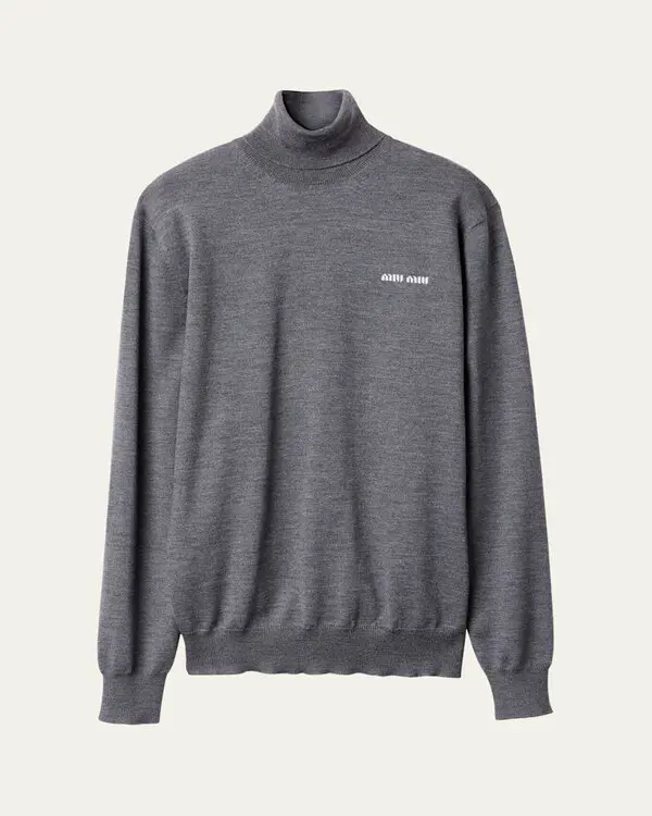 Miu Miu Wool Turtleneck Sweater