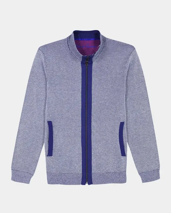Robert Graham Stefan Full-zip Sweater