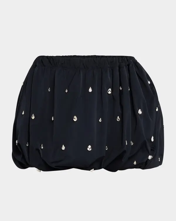 A.L.C. Holly Embellished Mini Skirt - Navy