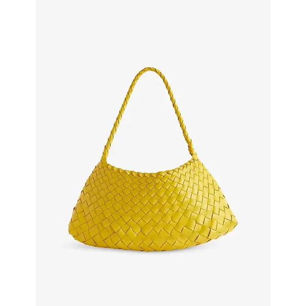 Dragon Diffusion Rosanna Small Leather Top-handle Bag - Yellow