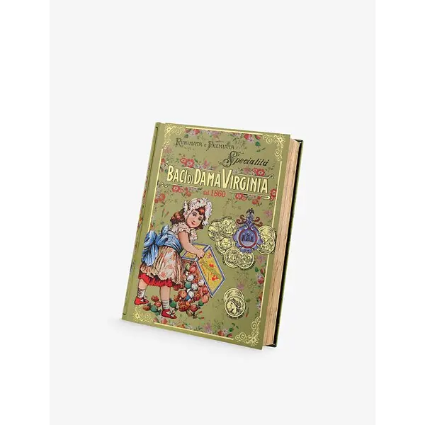 VIRGINIA Baci Di Dama Book Biscuit Tin 150g