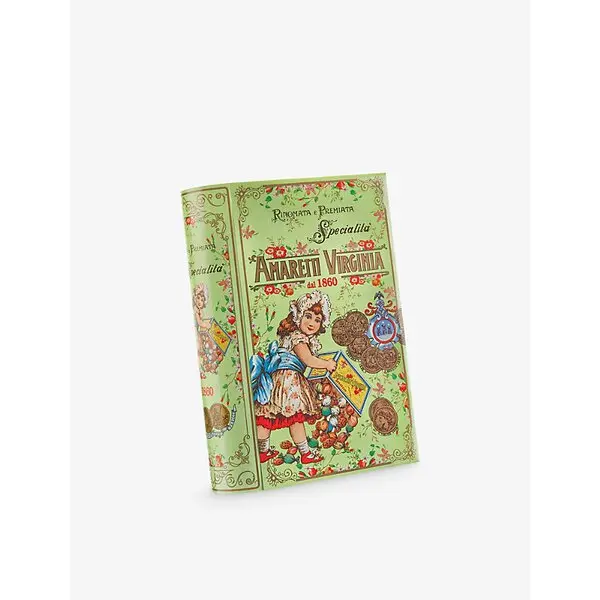VIRGINIA Soft Almond Amaretti Book Biscuit Tin 200g