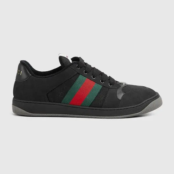 Gucci Gg Screener Sneakers - Black