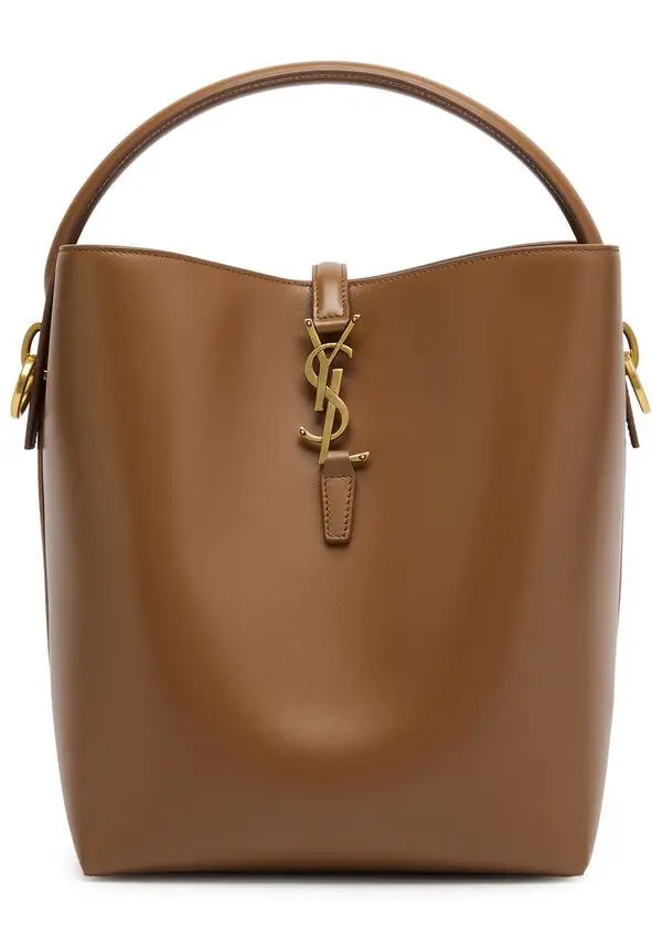 Saint Laurent Le 37 Small Bucket Bag - Brown