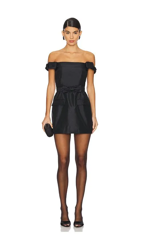 NICHOLAS Pema Off-the-shoulder Mini Dress