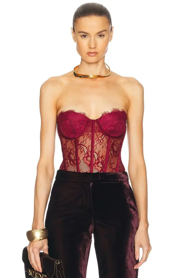 Retrofete Otto Lace Bodysuit