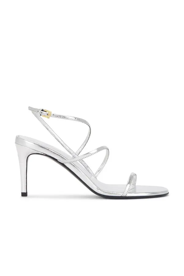 Khaite Loop Sandal - Silver