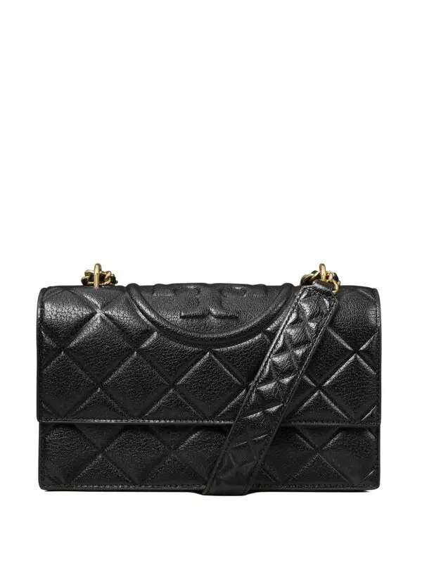 Tory Burch Small Fleming Shoulder Bag - Black