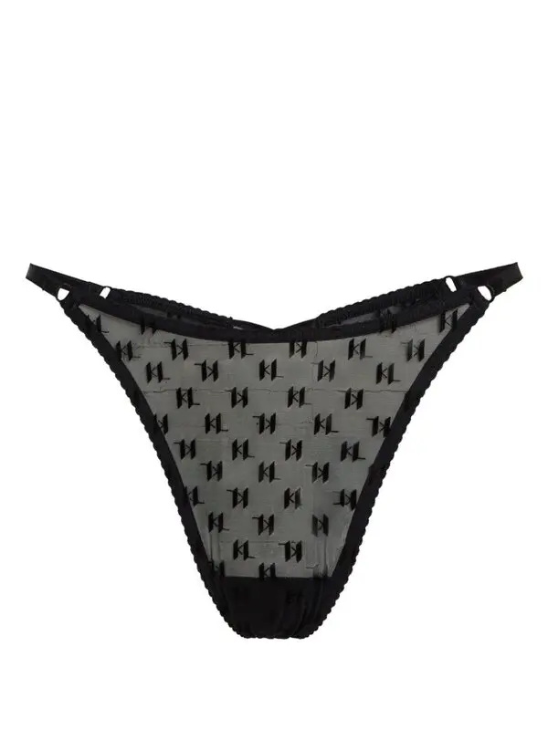 Karl Lagerfeld Kl Monogram Thong
