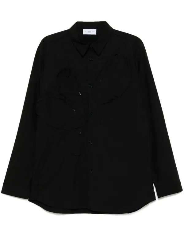 POST ARCHIVE FACTION Multiple-pockets Shirt - Black