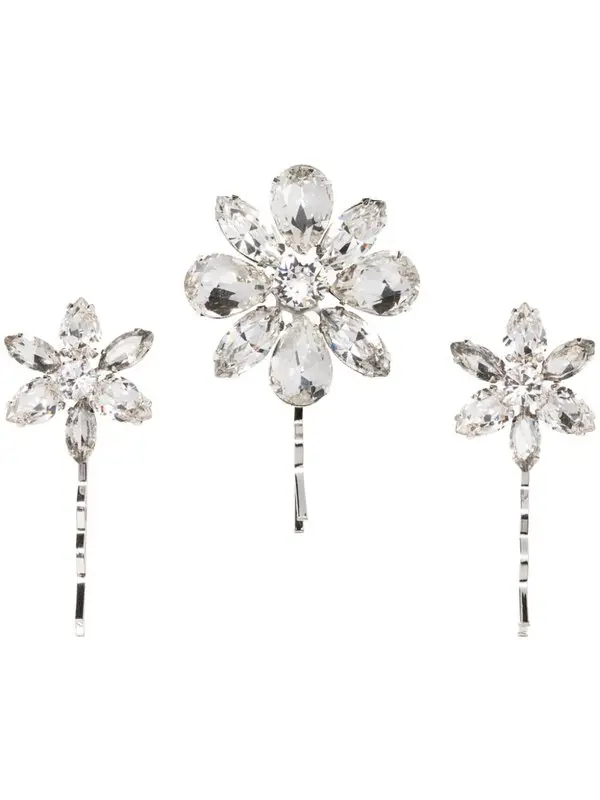 JENNIFER BEHR Vada Hair Clips Set - White