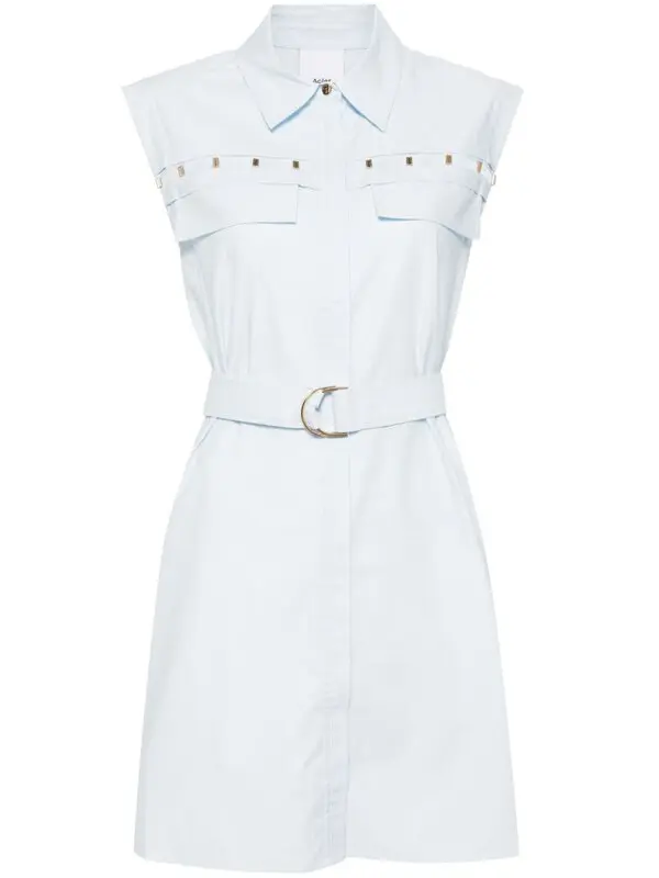 Acler Stanbrook Mini Dress - Blue