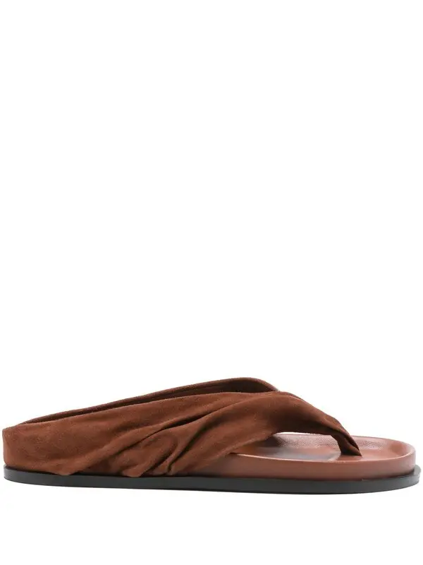 A.emery Shaw Flip Flops - Brown