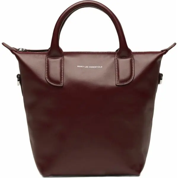 WANT Les Essentiels Petit O'hare Tote - Dark Cherry