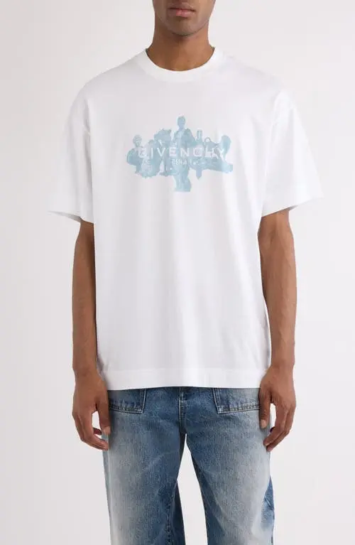 Givenchy Hubert Objects Cotton Graphic T-shirt