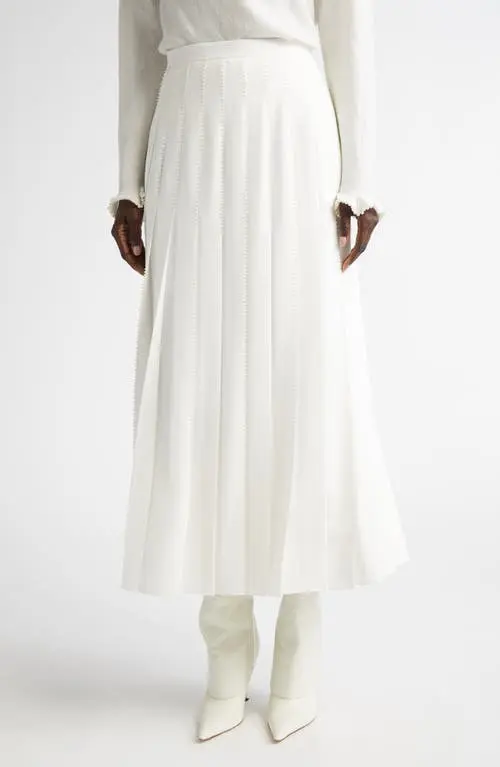 Lafayette 148 New York Hand-beaded Georgette Skirt