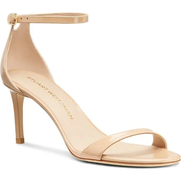STUART WEITZMAN Nudist Ii 75 Sandal - Adobe